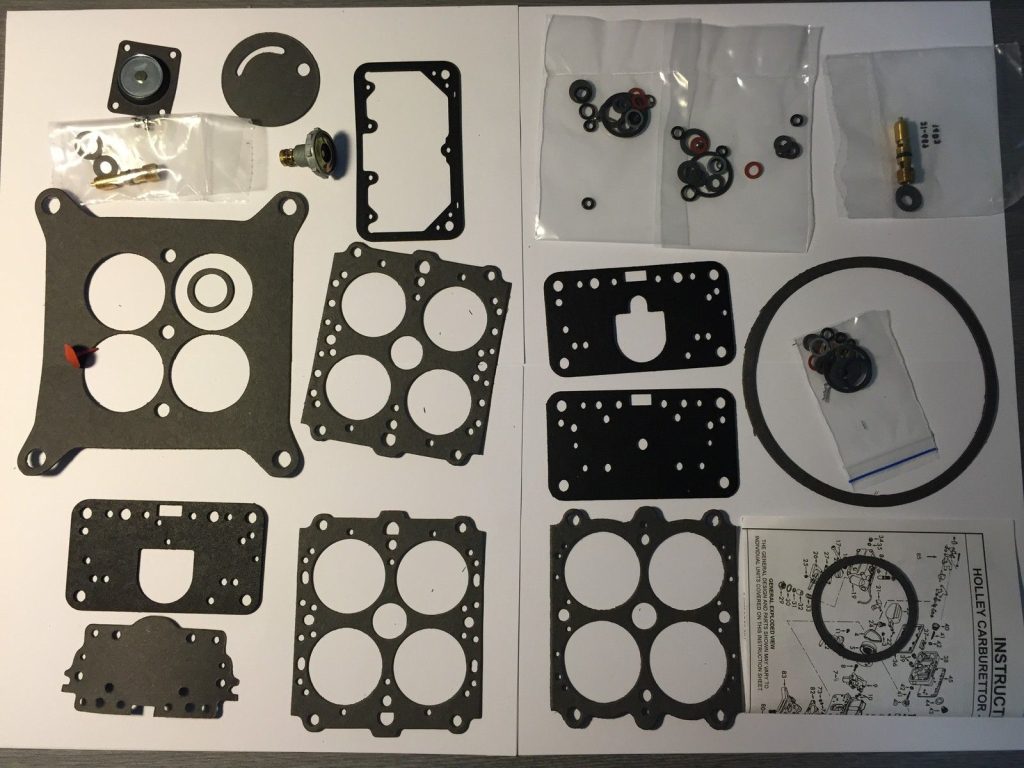 Mercruiser Carby Kit - 4BBL HOLLEY - Merc V8 225, 255,OMC V8